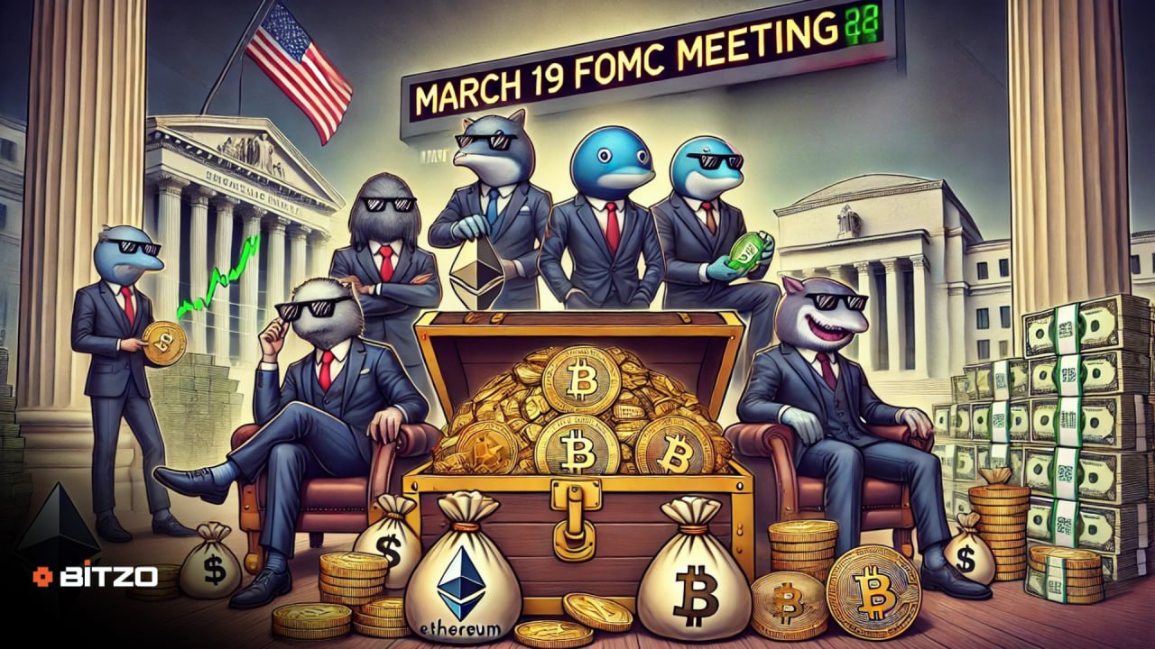 Top Altcoins Whales Are Stacking Ahead of the March 19 FOMC Meeting - Bitzo